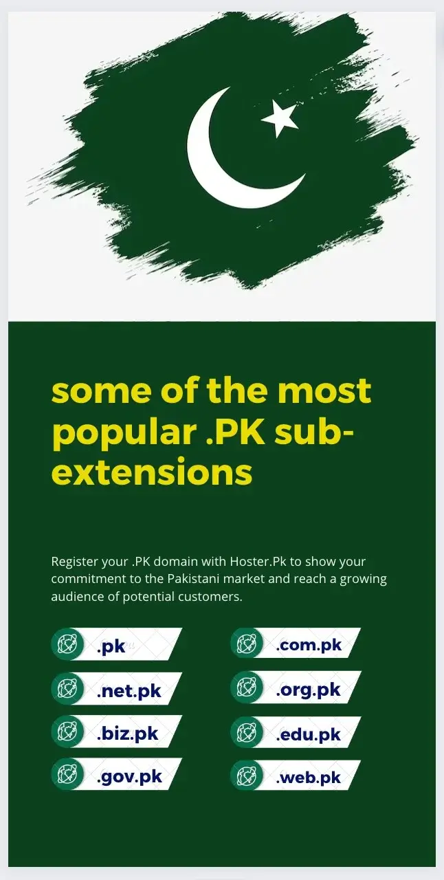 Best .pk Domain Provider | Register Your .pk Domain Today - hoster.pk